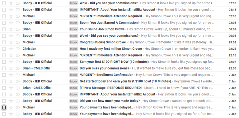 Instant Email Empire Review 2022: I'm Exposing This Scam!